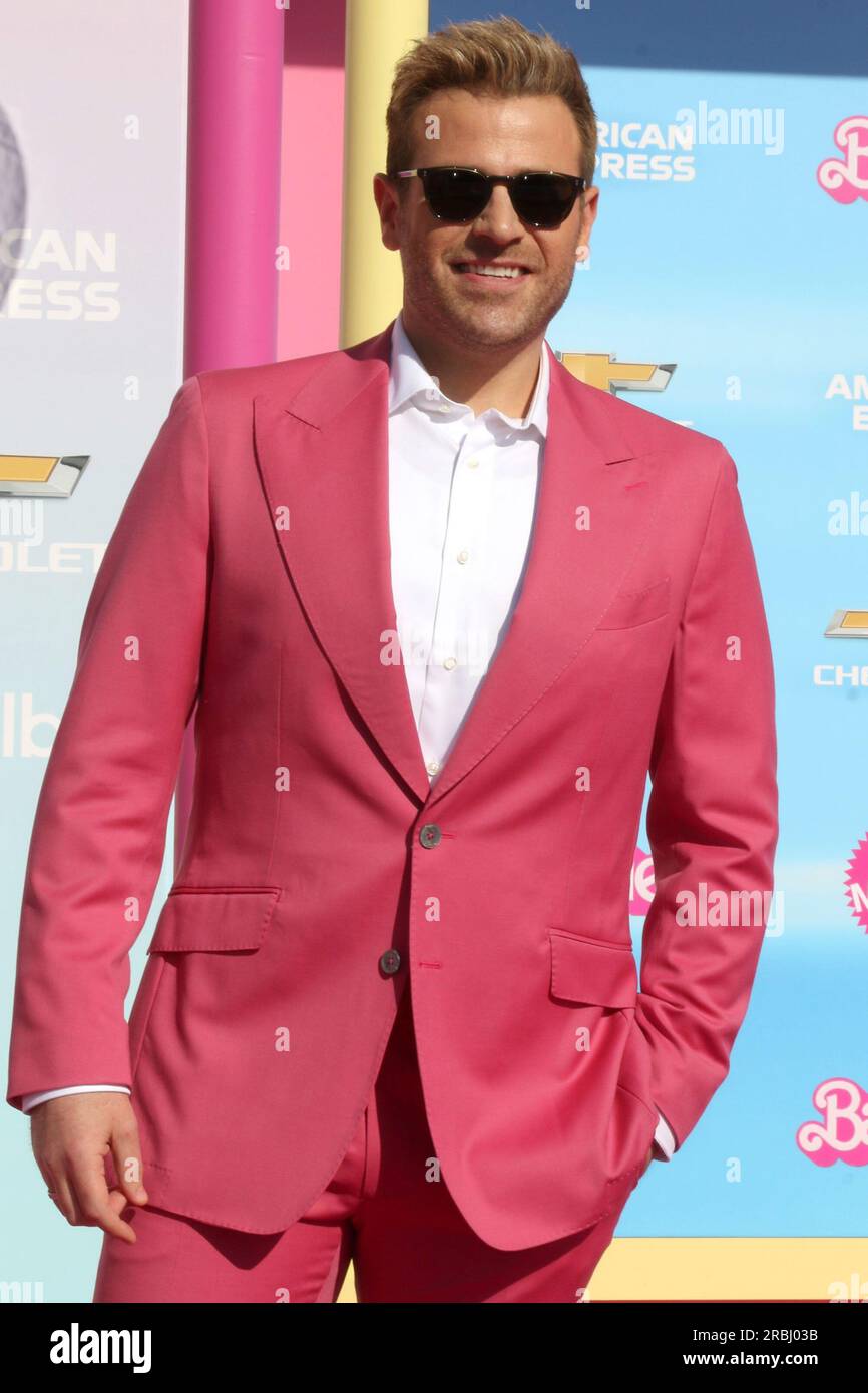Los Angeles, CA. 9th July, 2023. Scott Evans at arrivals for The BARBIE Movie Premiere, Shrine ...