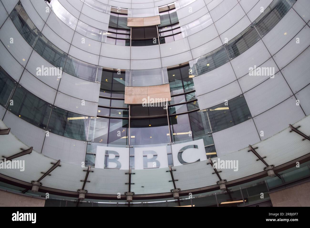 Bbc sign in central london. hi-res stock photography and images - Alamy