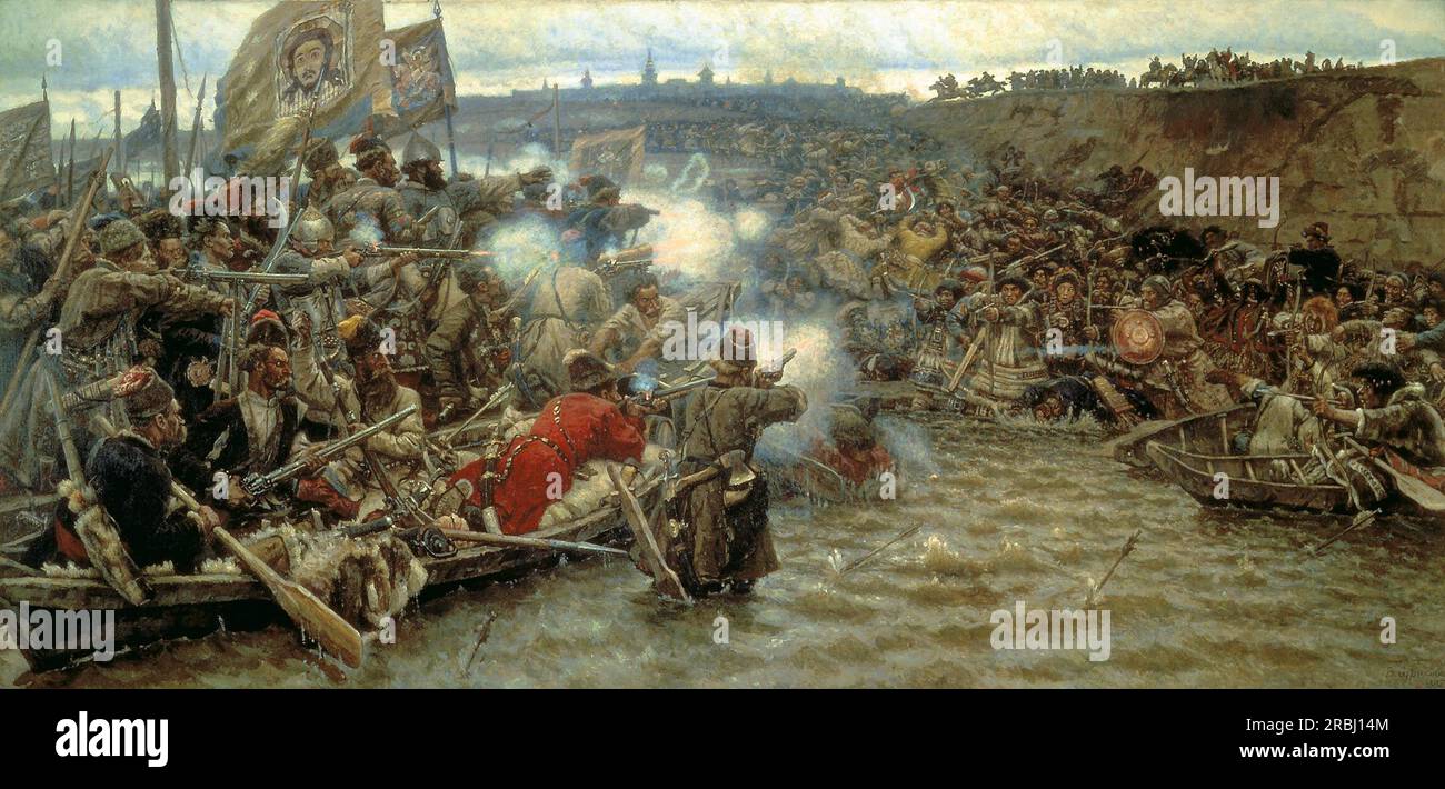 Yermak's conquest of siberia hi-res stock photography and images - Alamy