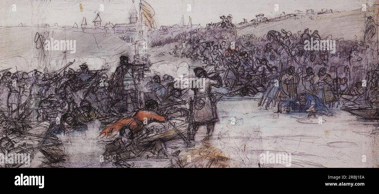 Yermak's conquest of siberia hi-res stock photography and images - Alamy