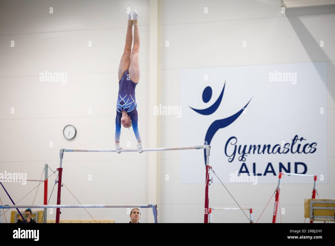 The individual all-around gymnastics competition at the Inter Island ...