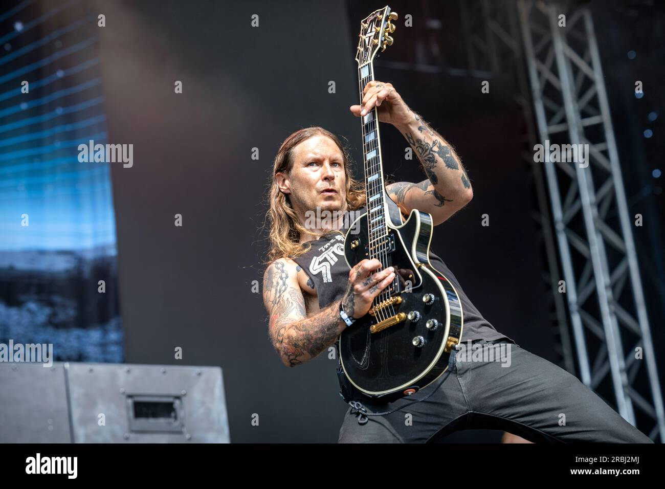 Oslo, Norway. 23rd, June 2023. The Norwegian hard rock band Audrey ...