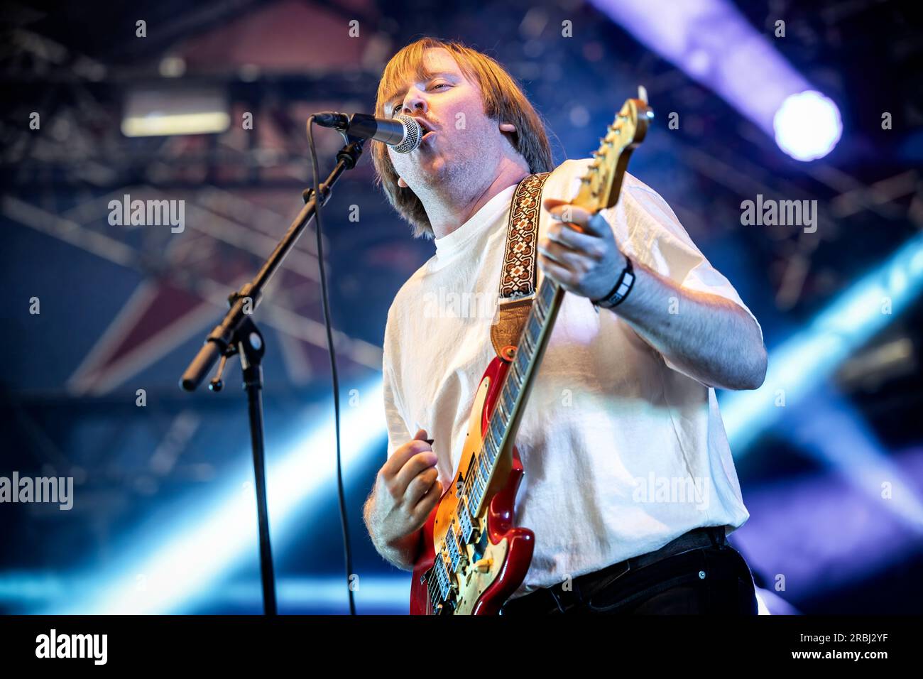 Oslo, Norway. 23rd, June 2023. The Norwegian rock band Death By Unga ...