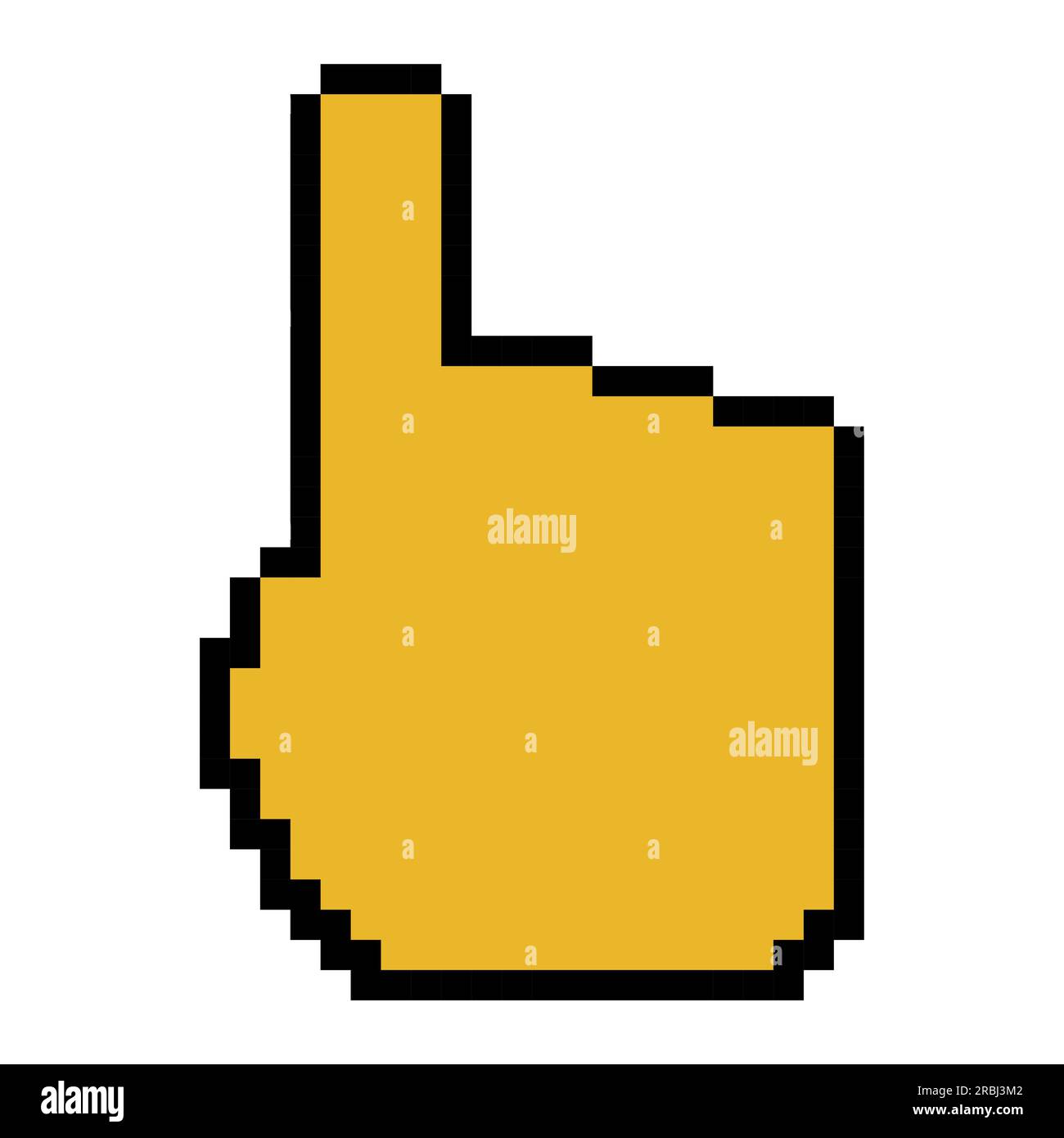 Mouse Cursor Pixel Icon Web Click Symbol Computer Pointer Vector