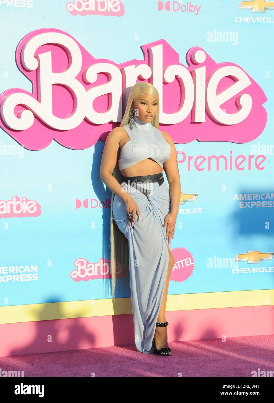 Los Angeles, CA. 9th July, 2023. Nicki Minaj at arrivals for The BARBIE ...