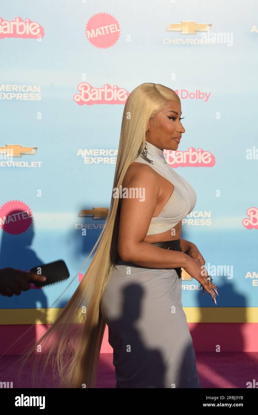 Los Angeles, California, USA 9th July 2023 Singer Nicki Minaj attends ...