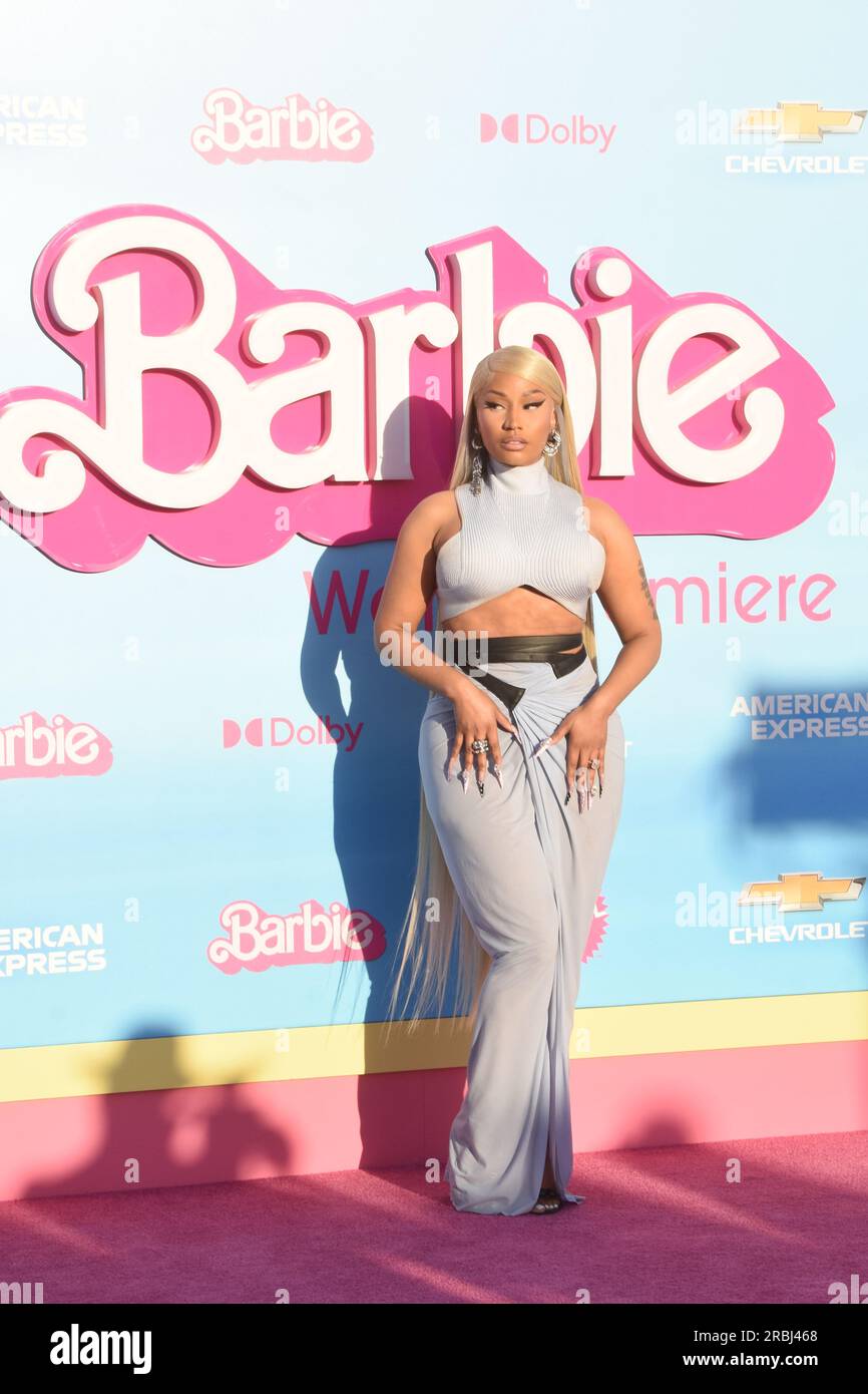Los Angeles, California, USA 9th July 2023 Singer Nicki Minaj attends ...