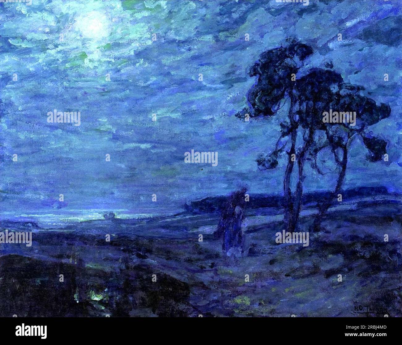 Le Touquet 1910 by Henry Ossawa Tanner Stock Photo - Alamy