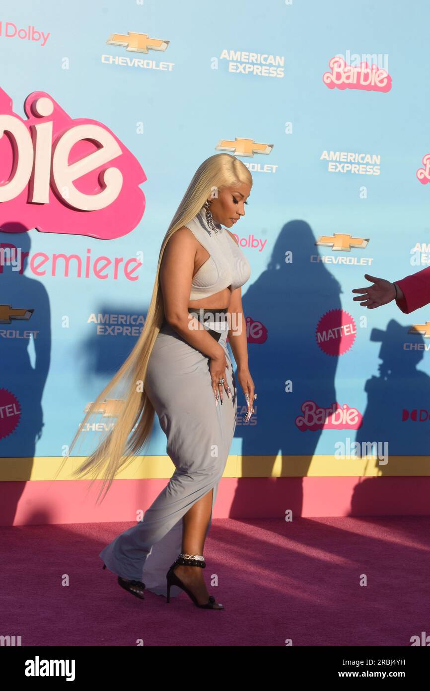 Los Angeles, California, USA 9th July 2023 Singer Nicki Minaj attends ...