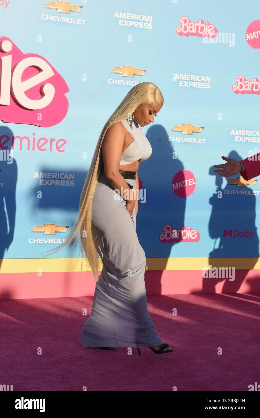 Los Angeles, California, USA 9th July 2023 Singer Nicki Minaj attends ...