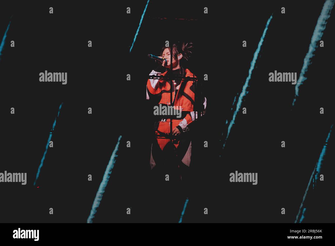 Chinese rapper and singer-songwriter Wang Linkai holds concert in ...