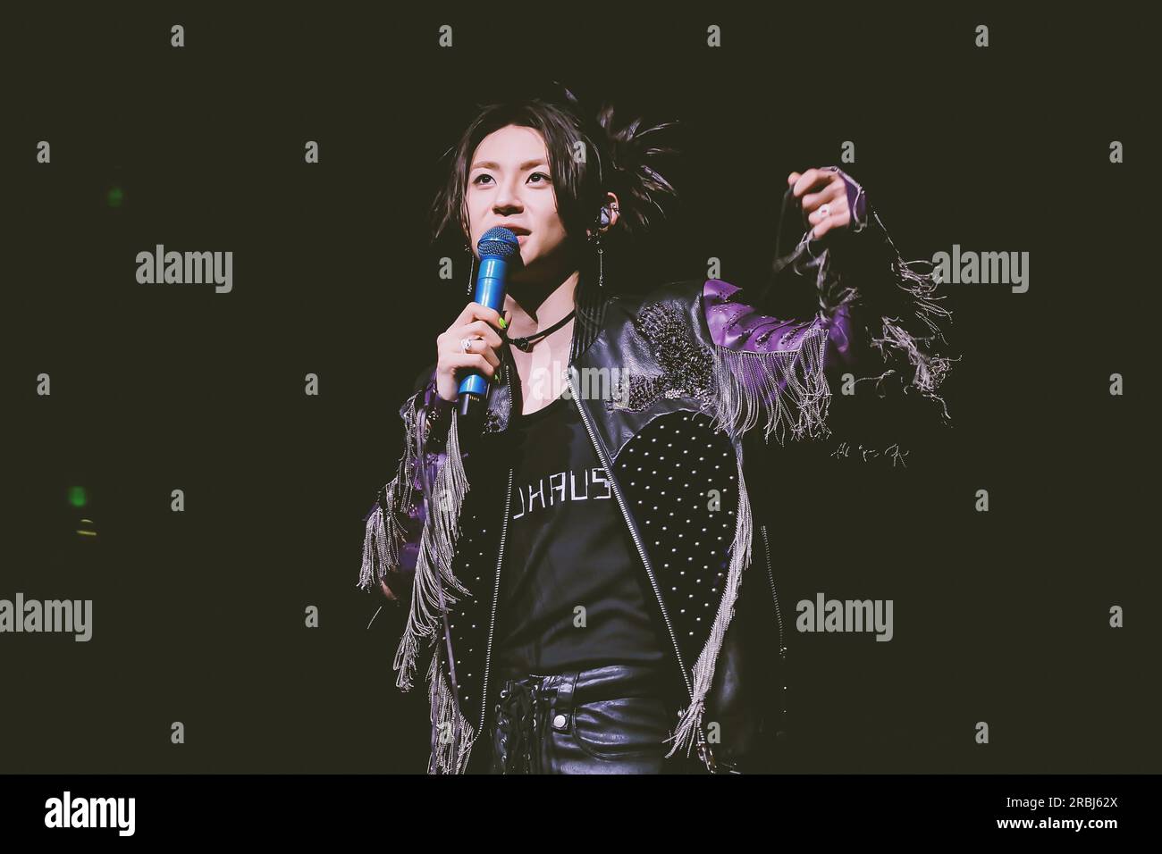 Chinese rapper and singer-songwriter Wang Linkai holds concert in ...