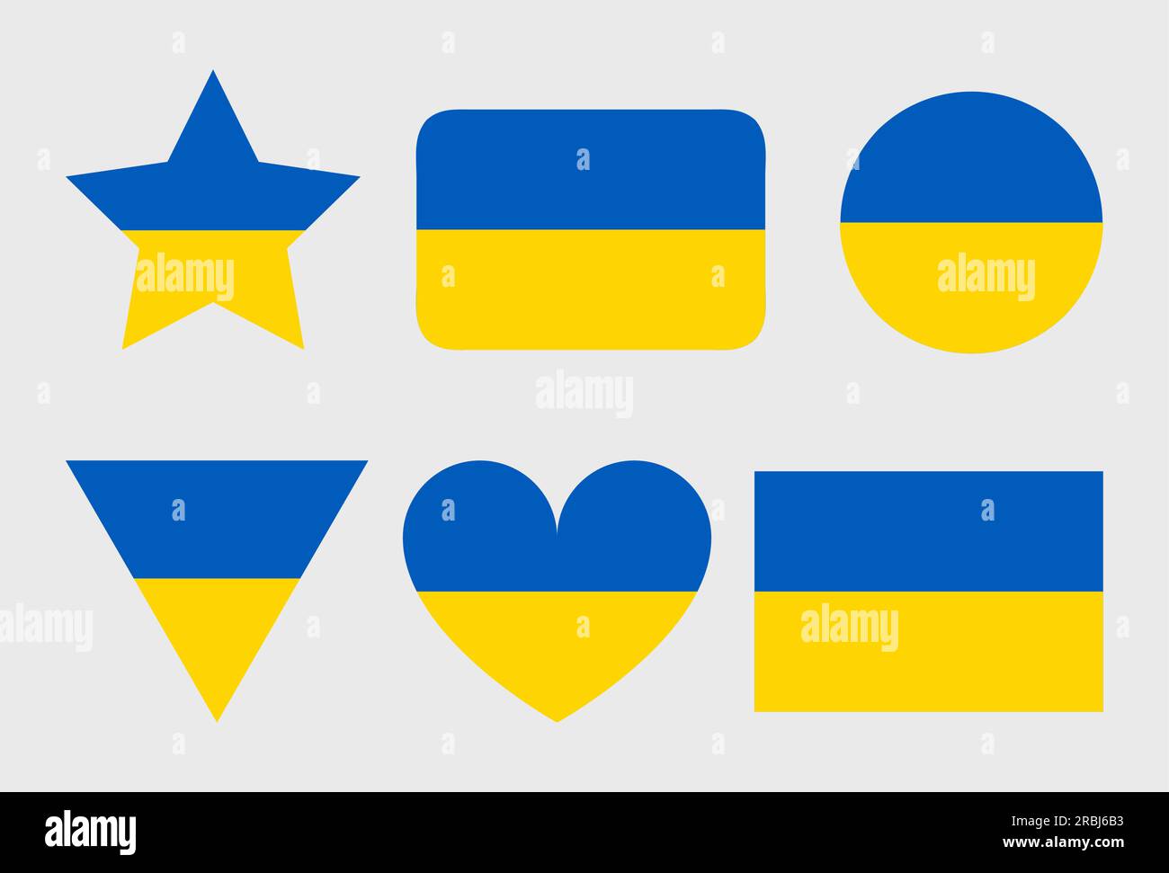 Ukrainian flag symbol. Flag of Ukraine. Support Ukraine in the war ...