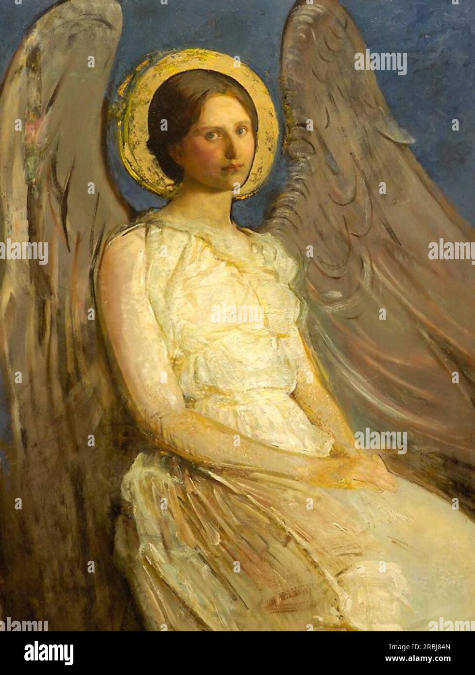 Seated angel hi-res stock photography and images - Alamy