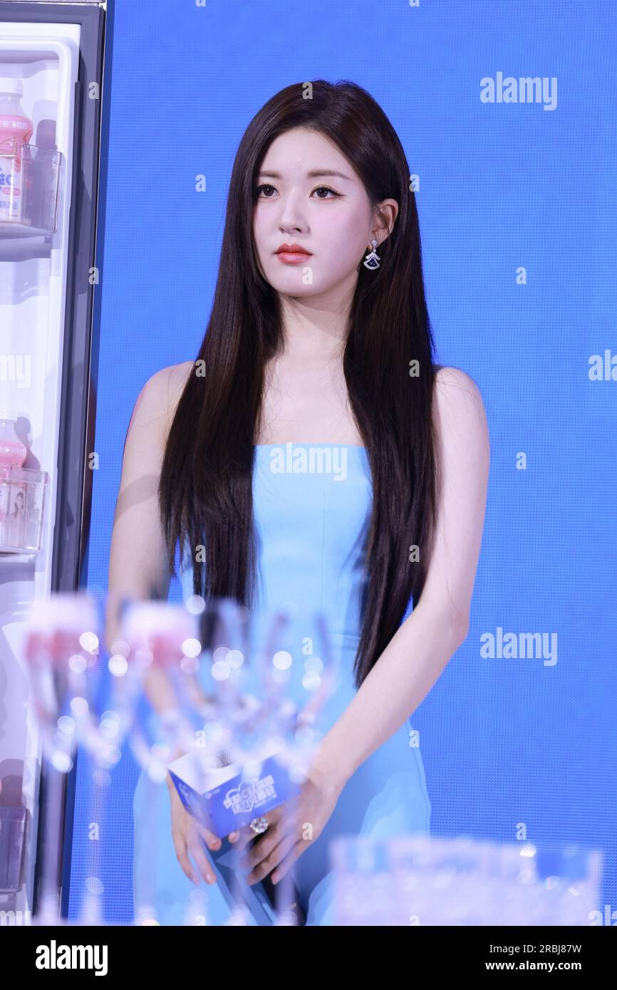 Chinese actress and singer Zhao Lusi attends activity in Guangzhou City ...