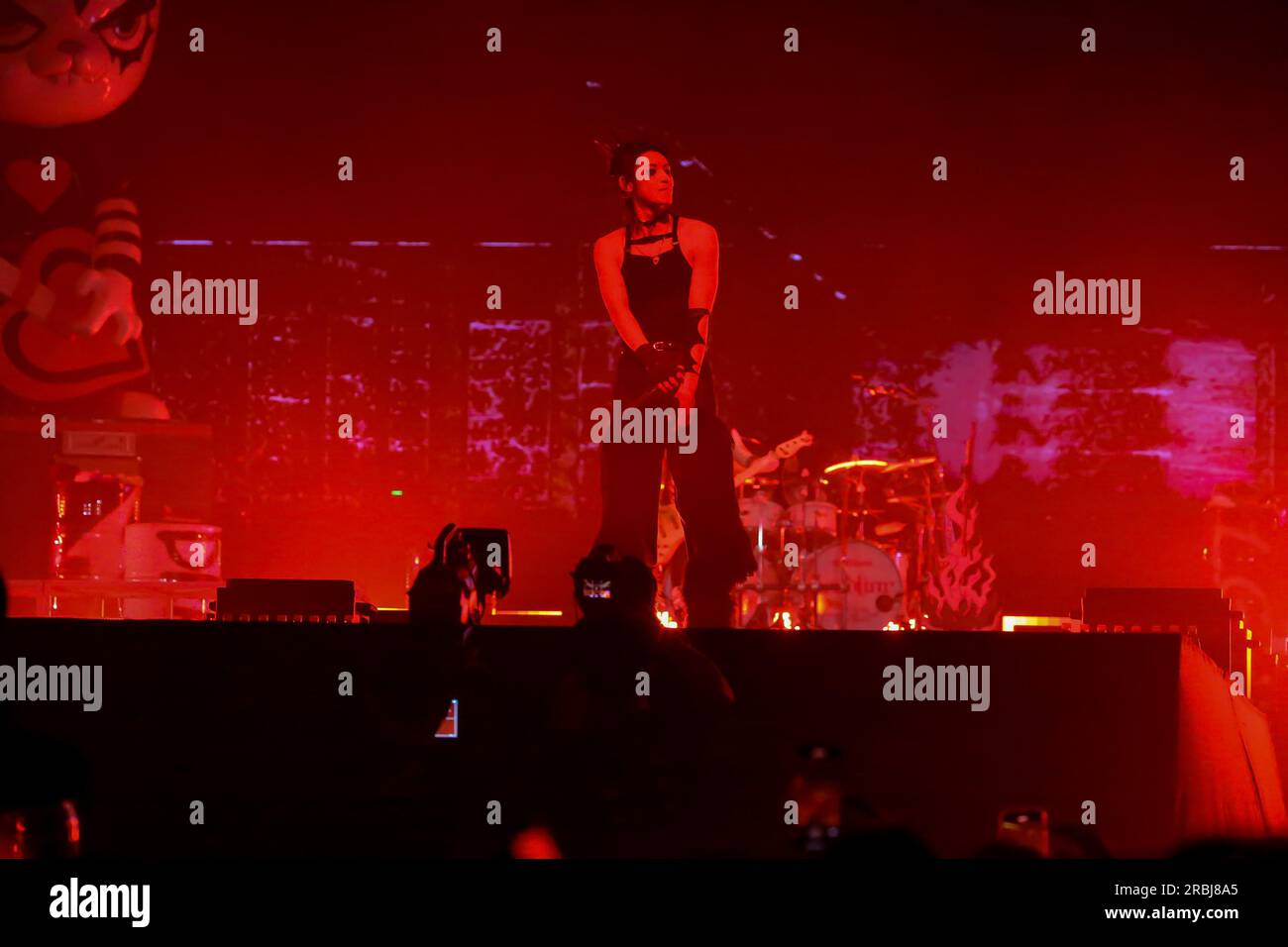 Chinese rapper and singer-songwriter Wang Linkai holds concert in ...