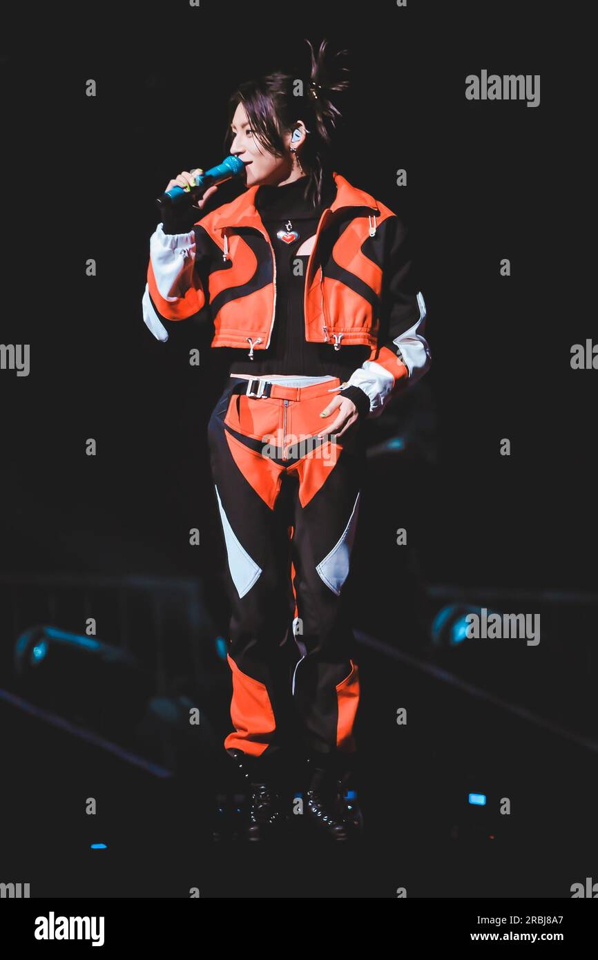 Chinese rapper and singer-songwriter Wang Linkai holds concert in ...