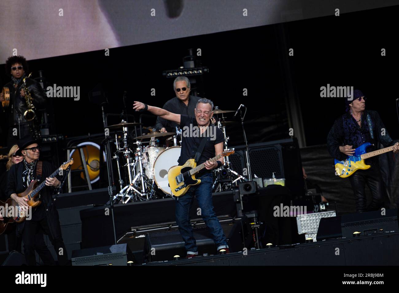 Bruce Springsteen and the E Street Band perform live at British Summer ...