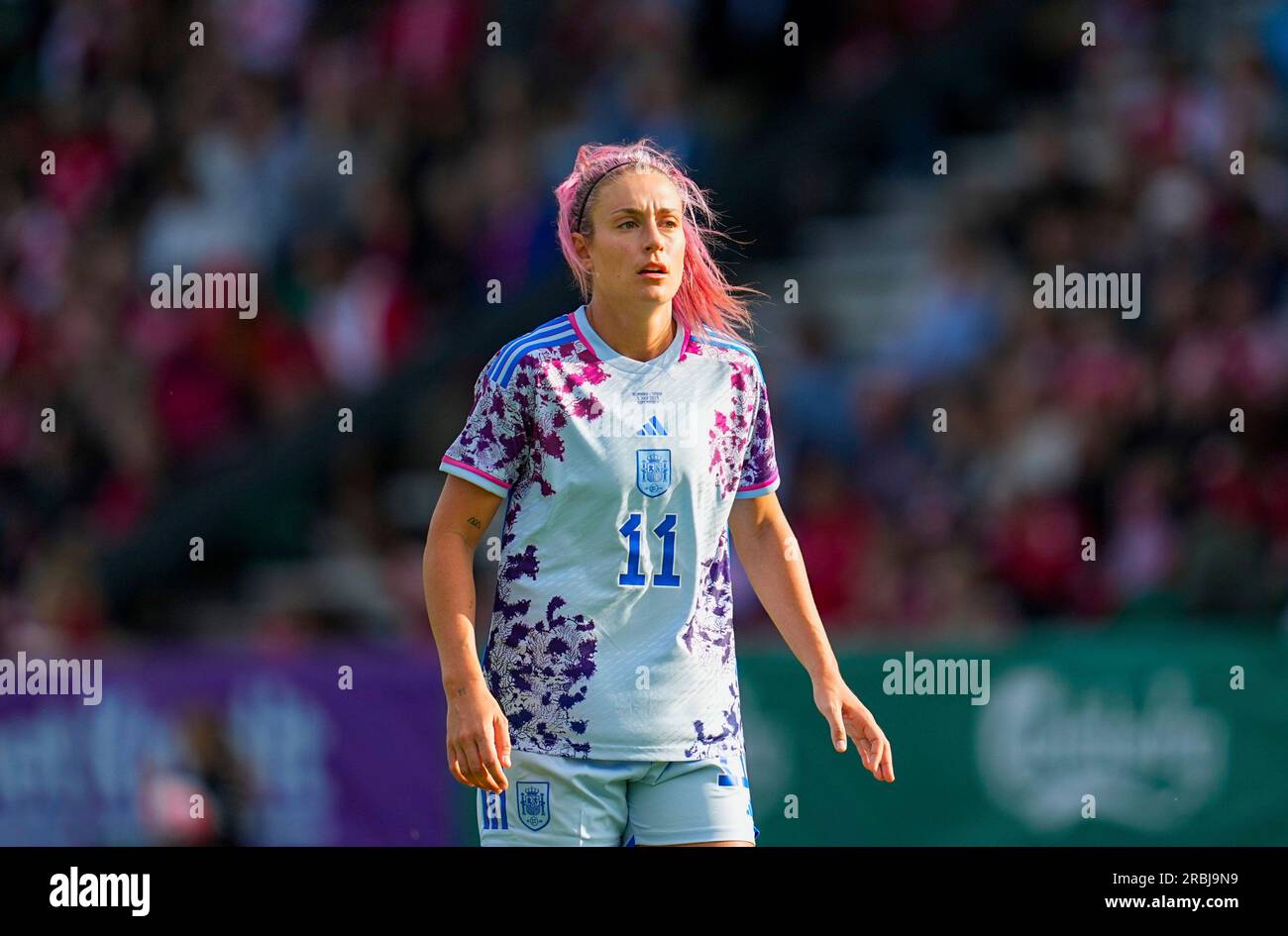July 05 2023: Alexia Putellas (Spain) looks on during a UEFA Womens ...