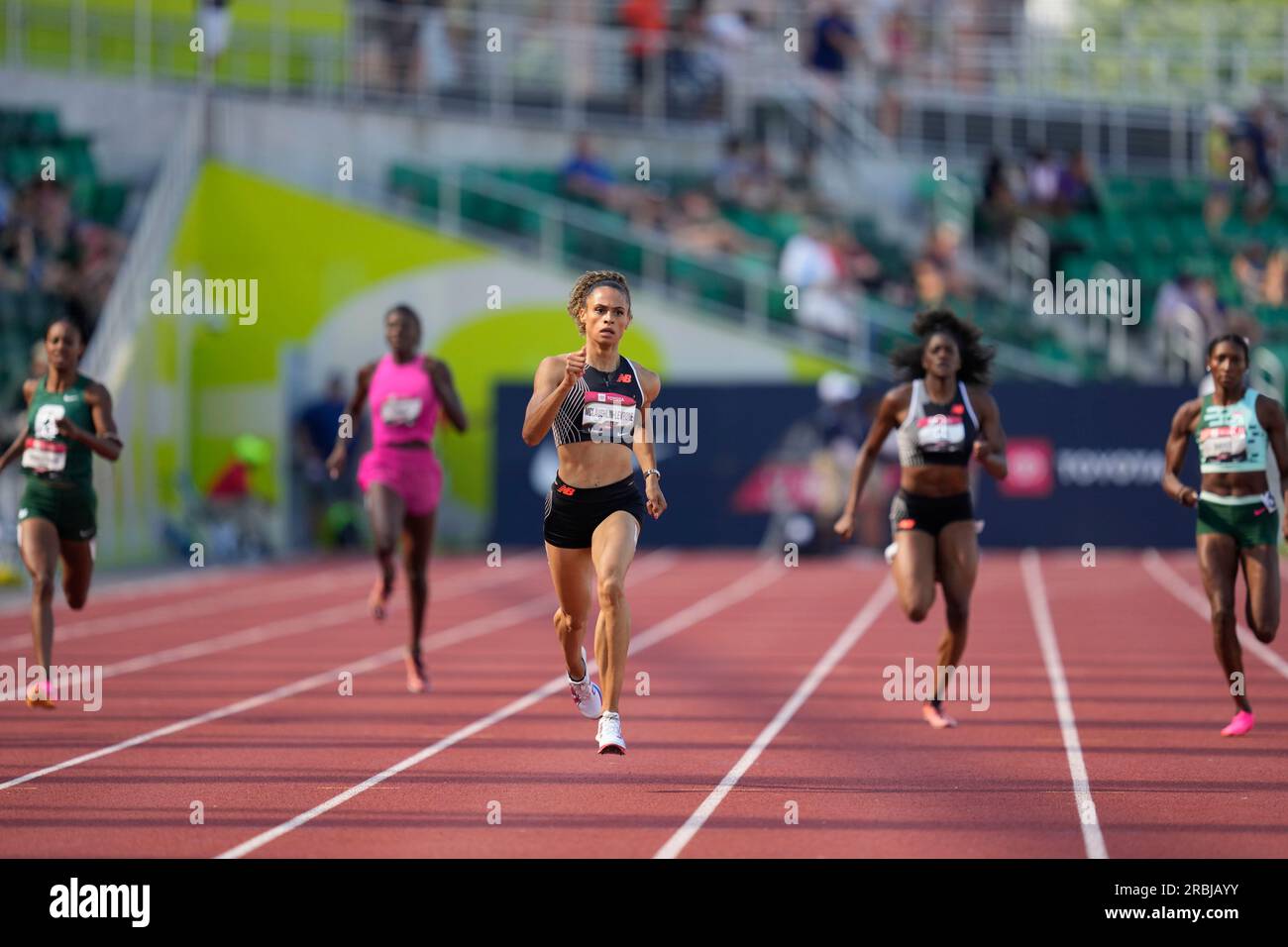 Sydney McLaughlin-Levrone wins her preliminary heat in the women's 400 ...