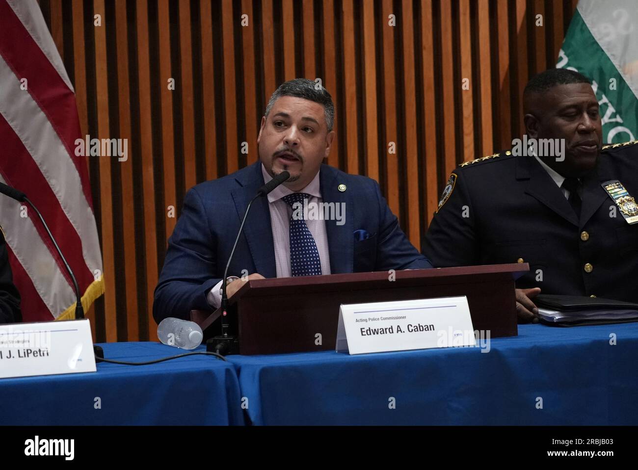 Photo by: Siegfried Nacion/STAR MAX/IPx 2023 7/6/23 Acting NYPD ...