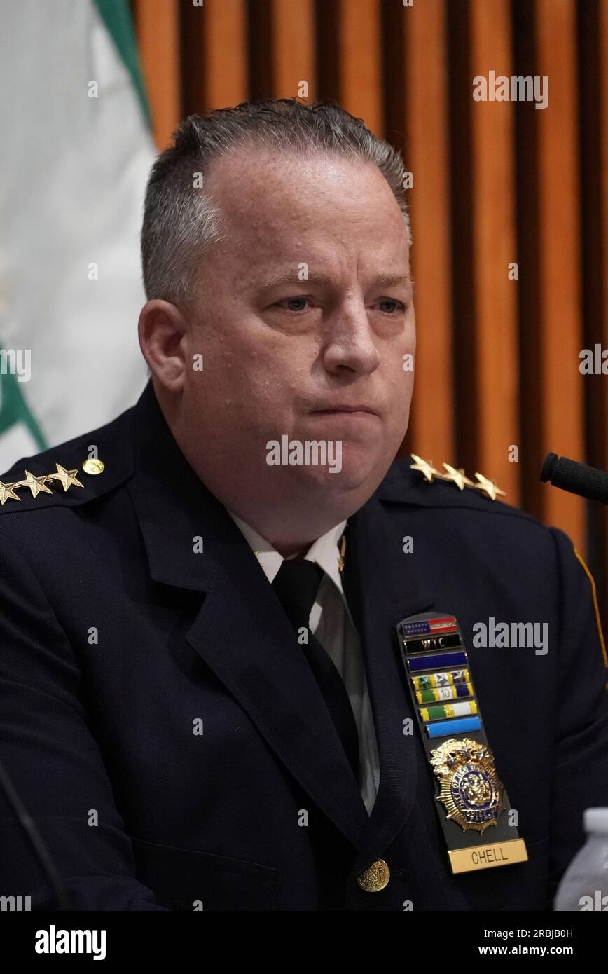 Photo by: Siegfried Nacion/STAR MAX/IPx 2023 7/6/23 NYPD Chief of ...