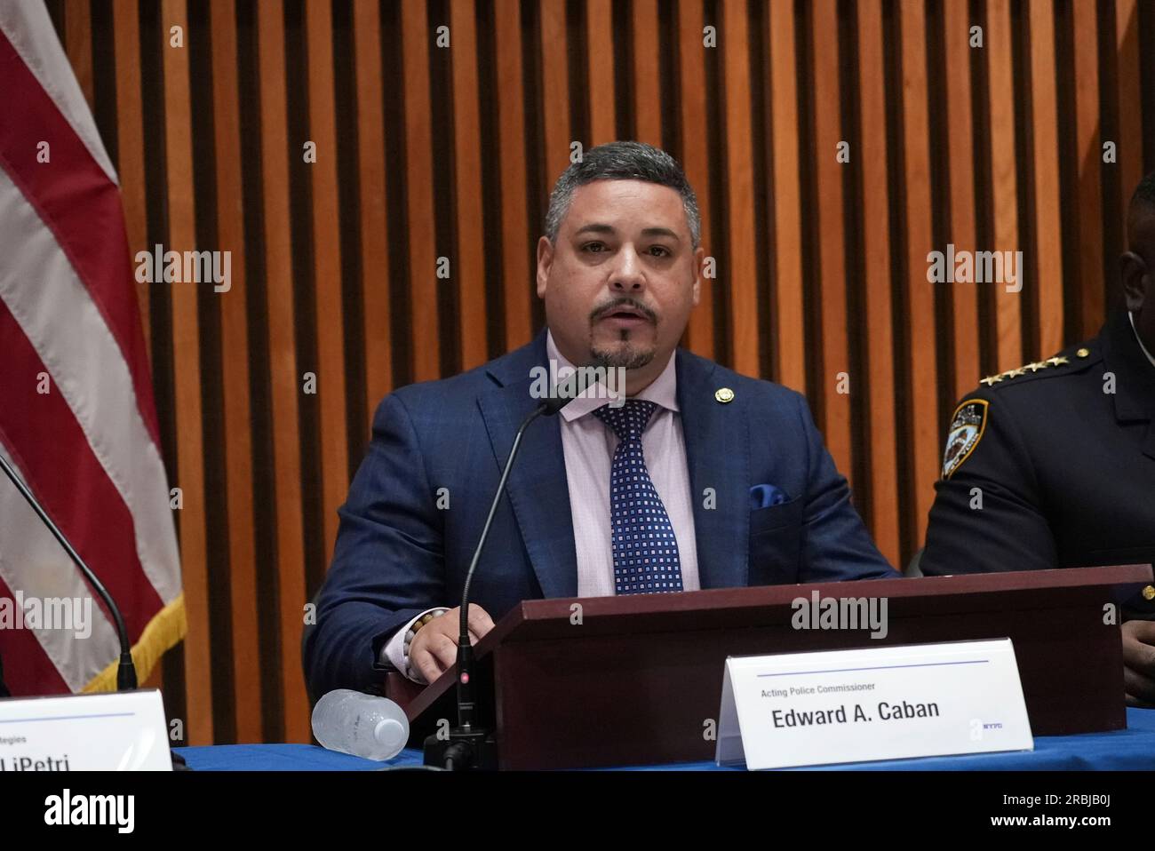 Photo by: Siegfried Nacion/STAR MAX/IPx 2023 7/6/23 Acting NYPD ...