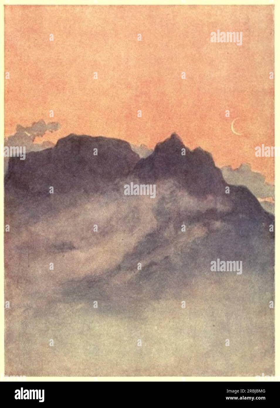 The Inverted Crescent by Elizabeth Thompson Stock Photo - Alamy