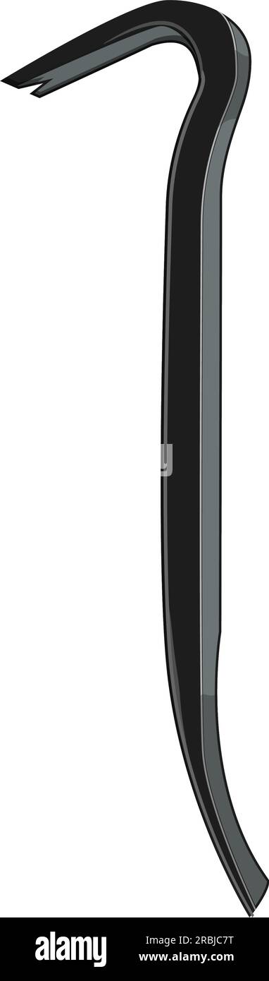 claw crowbar metal cartoon vector illustration Stock Vector Image & Art ...