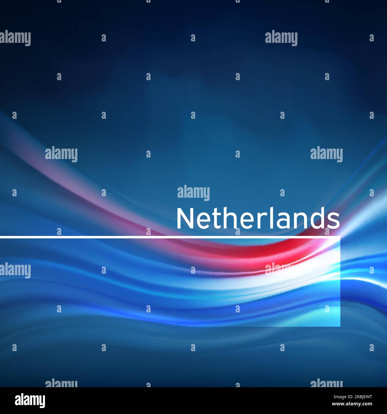 Netherlands flag background. Abstract dutch flag in blue sky. Dutch ...
