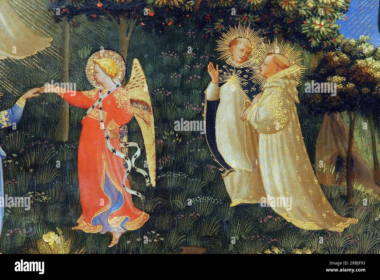 Fra Angelico – The Last Judgement, detail - The dance of the beatified ...