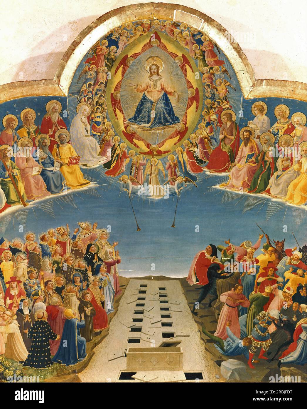 Fra angelico last judgement hi-res stock photography and images - Alamy