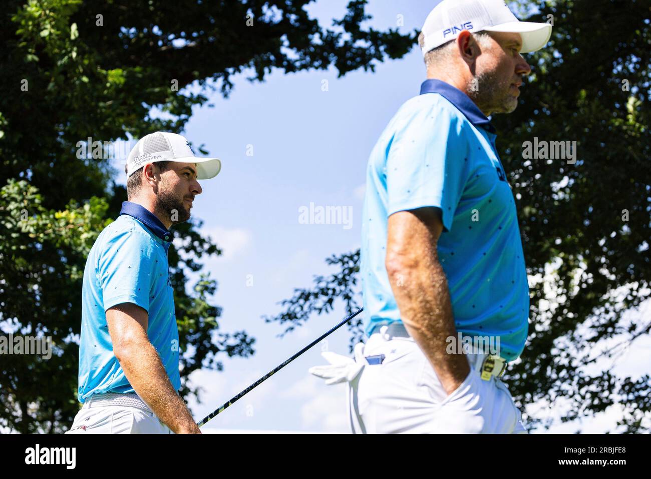 Alternate, Laurie Canter of the Majesticks GC and Co-Captain Lee ...