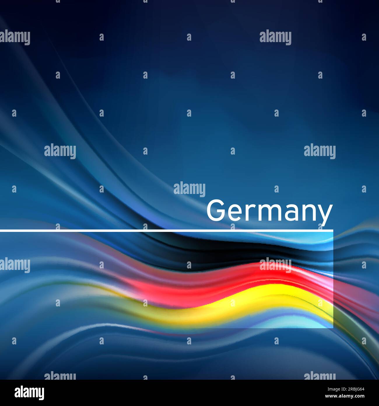 Germany flag background. Abstract german flag in the blue sky. National ...