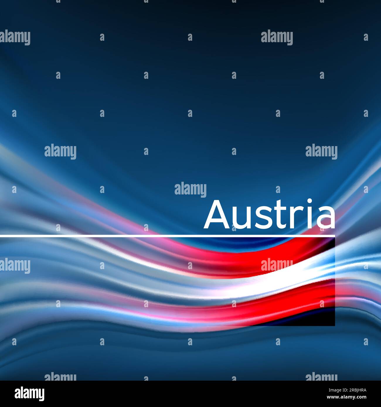 Austria flag background. Abstract austrian flag in the blue sky ...