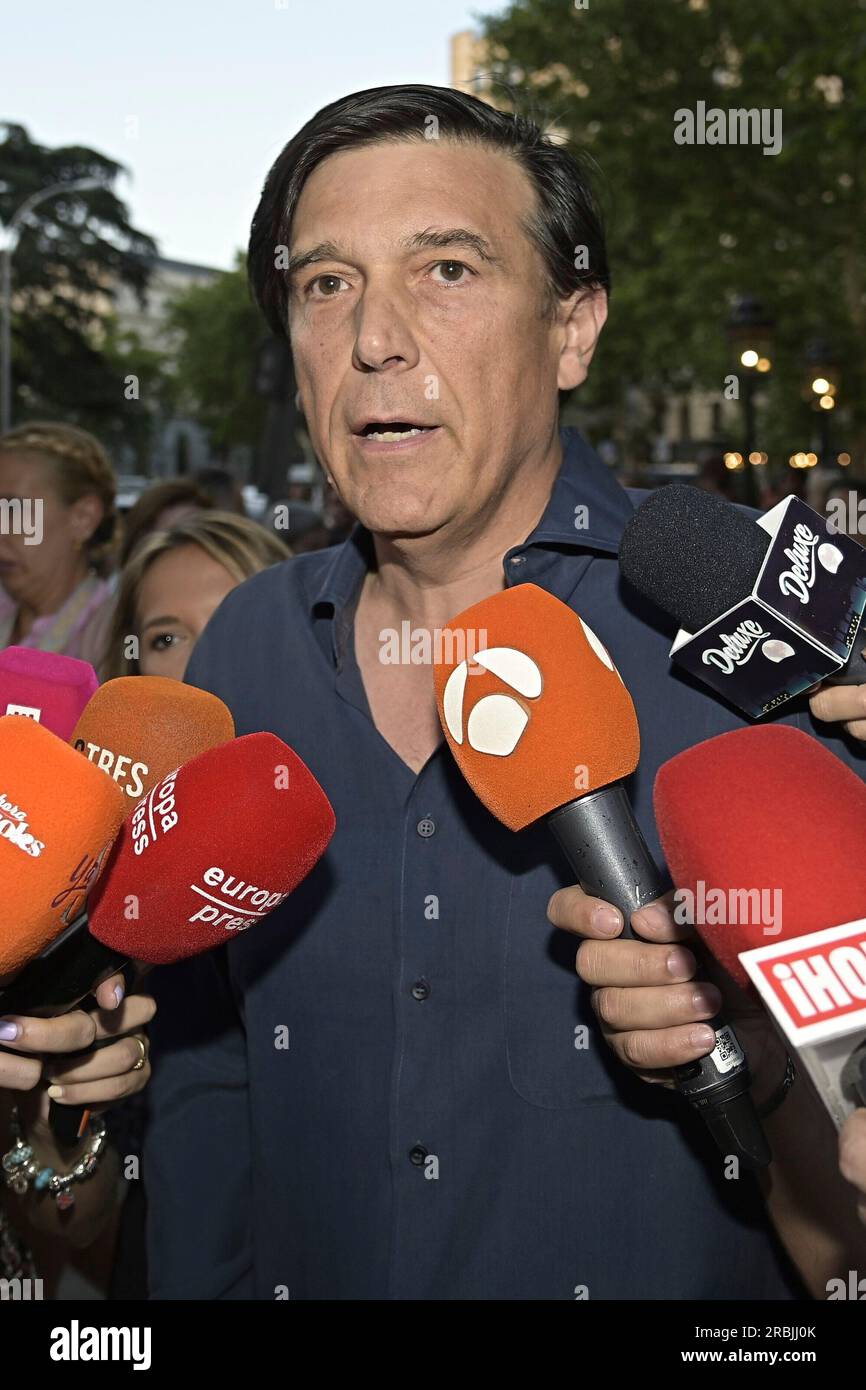 Manolo Falcó at the pre-wedding of Tamara Falcó and Iñigo Onieva at the ...