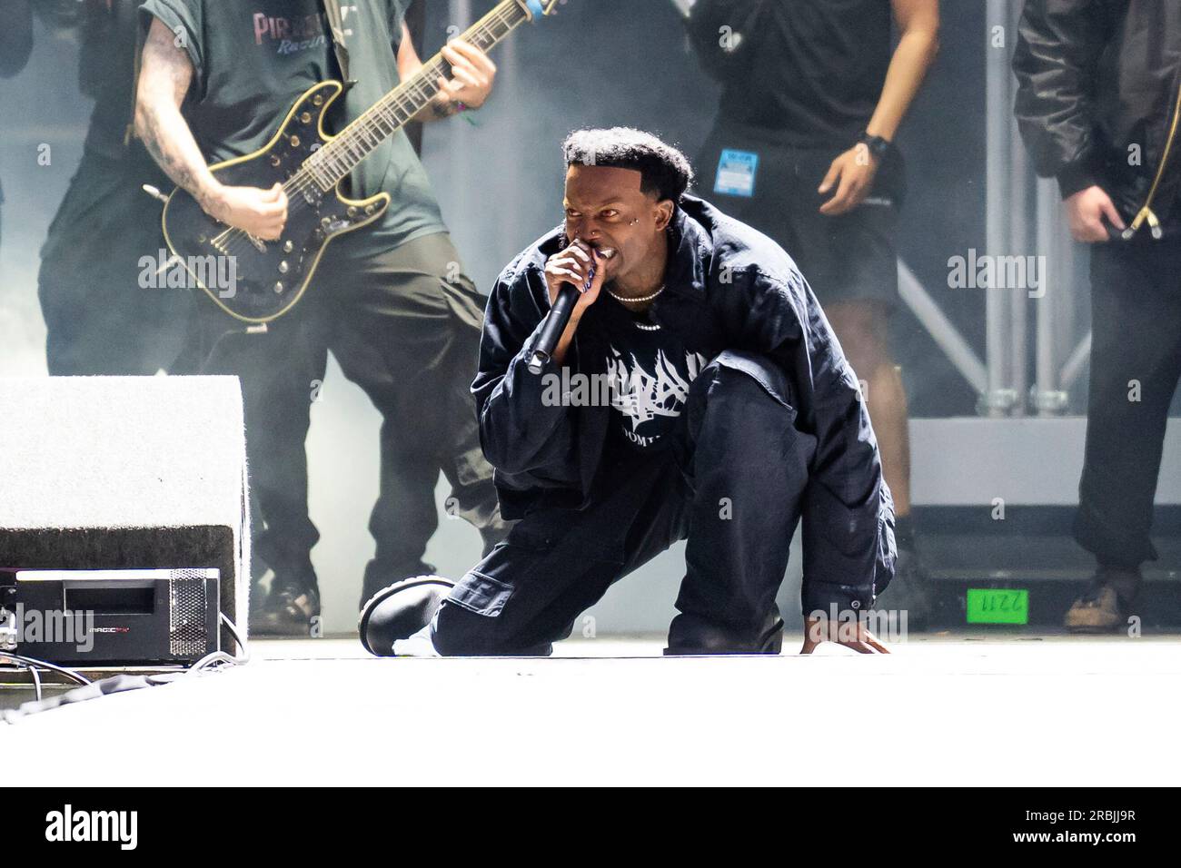 Playboi Carti performs at the Wireless Music Festival, Finsbury Park on ...