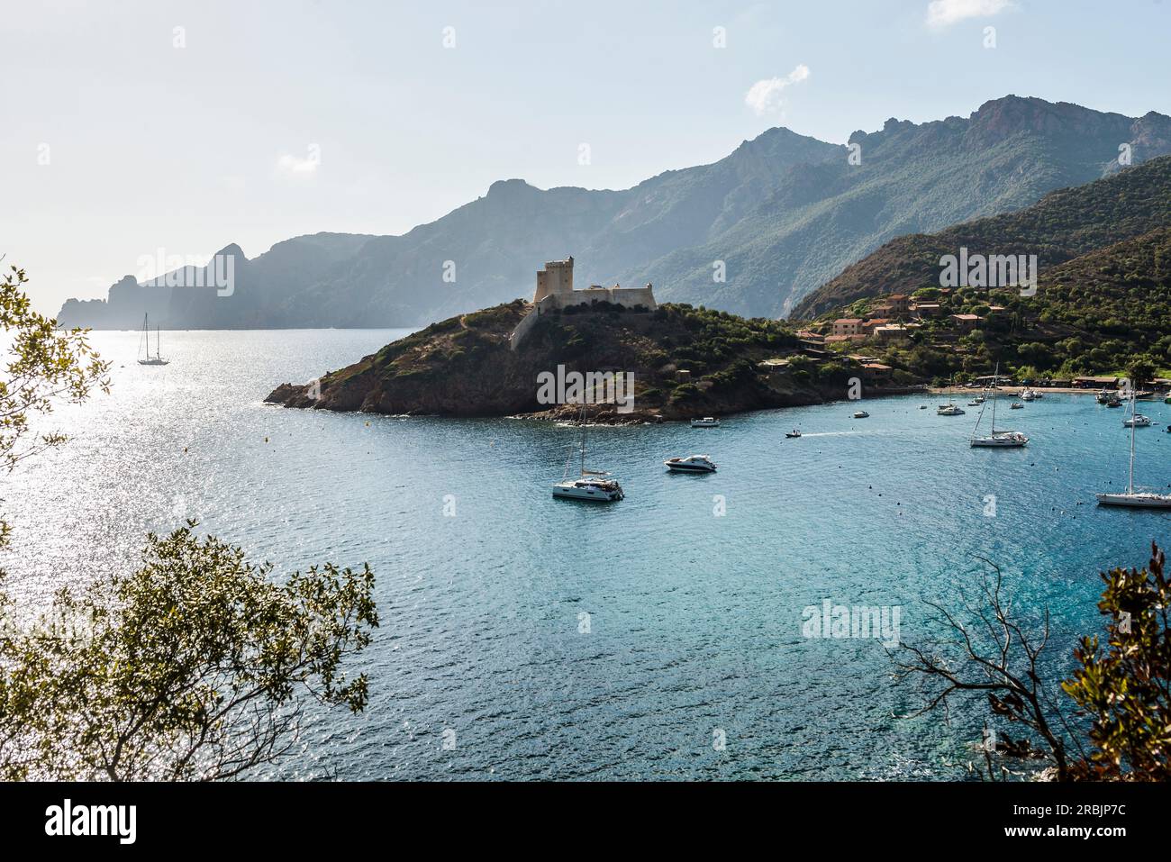 Girolata, La Scandola, UNESCO World Natural Heritage Site, Haute-Corse ...