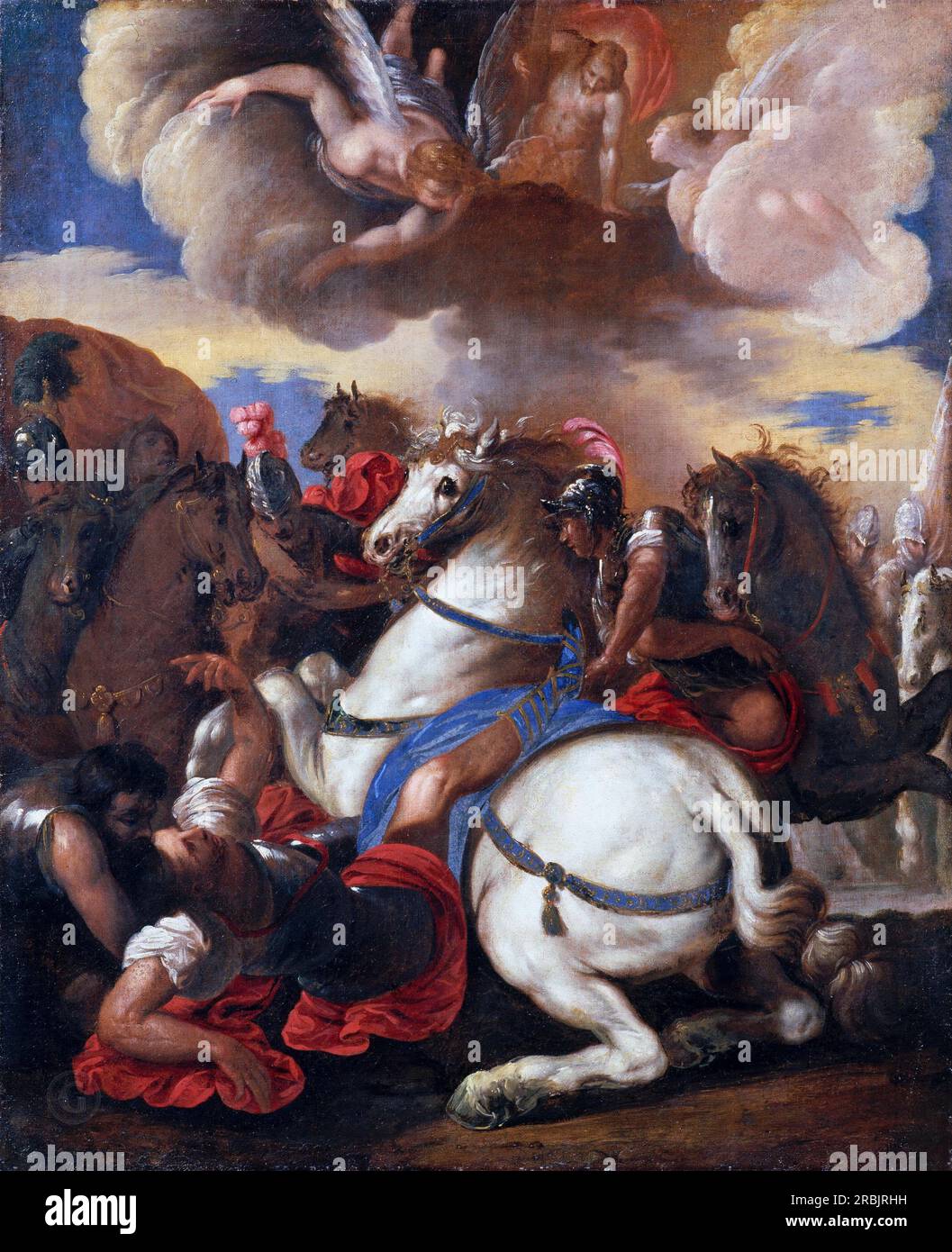 Francesco Maffei (Workshop) – Conversion of Saint Paul (copy of ...