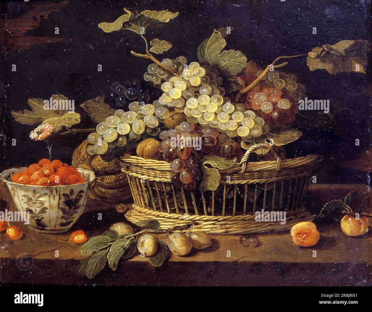 Jan Van Kessel – Still life with fruit 16551675 Stock Photo - Alamy