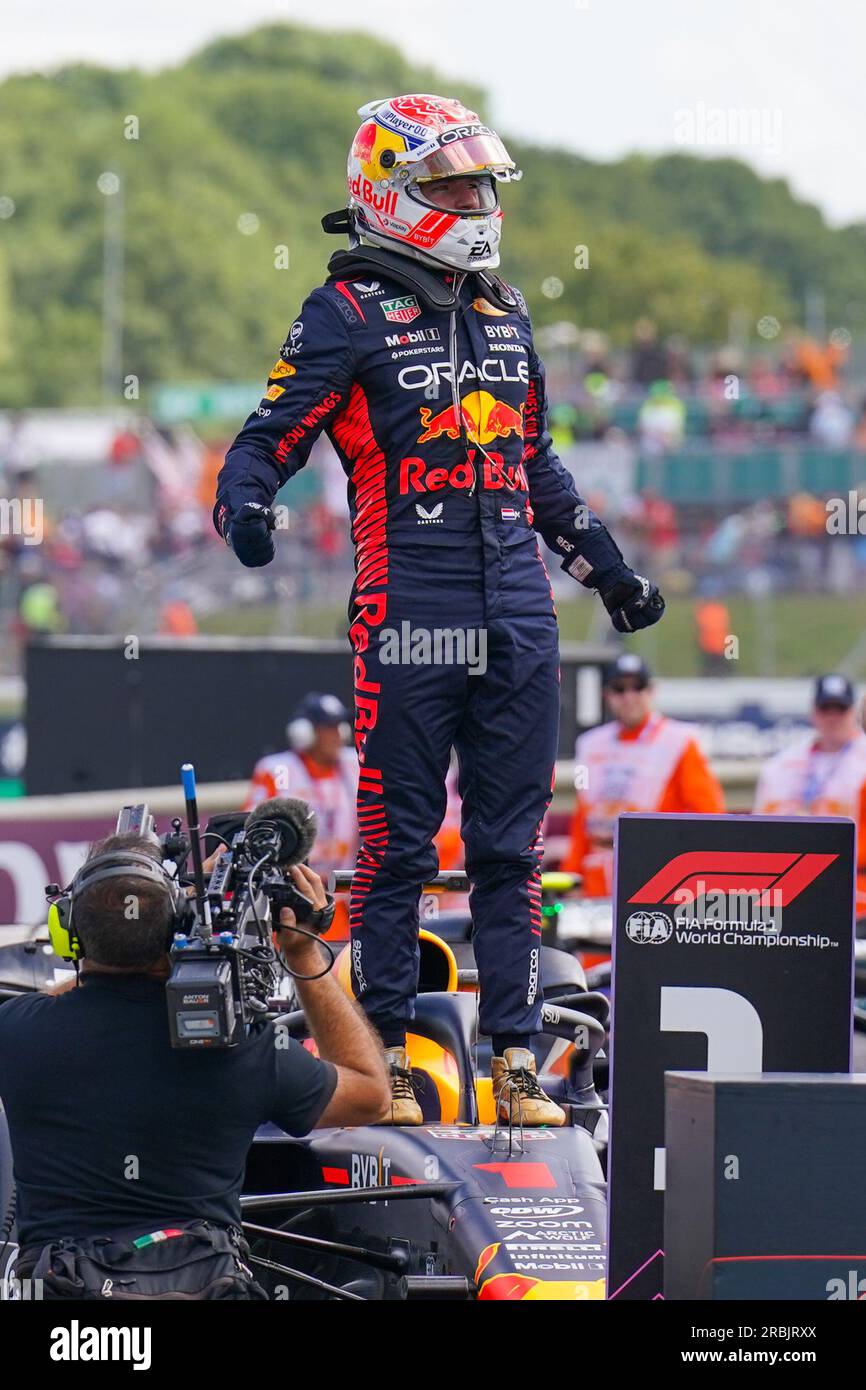 Max Verstappen 1 (NED), HONDA Red Bull Racing RB19 wins the FORMULA 1 ARAMCO BRITISH GRAND PRIX ...