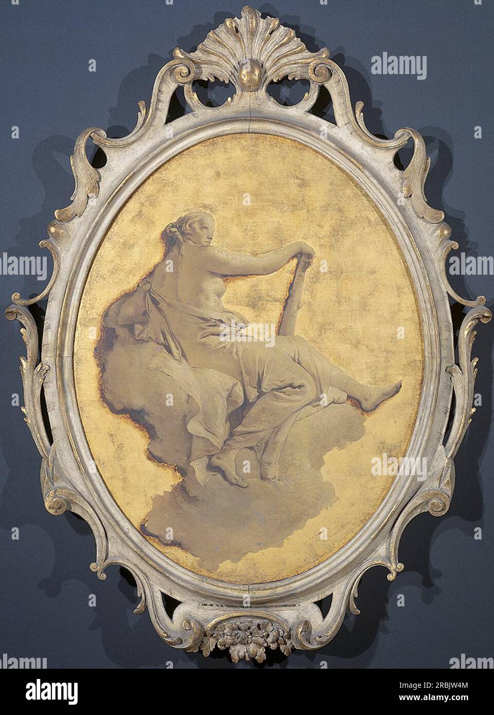 Allegorical female figure with a club 1750 by Giovanni Battista Tiepolo ...