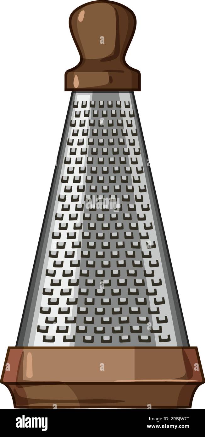 cuisine grater cooking cartoon vector illustration Stock Vector Image ...