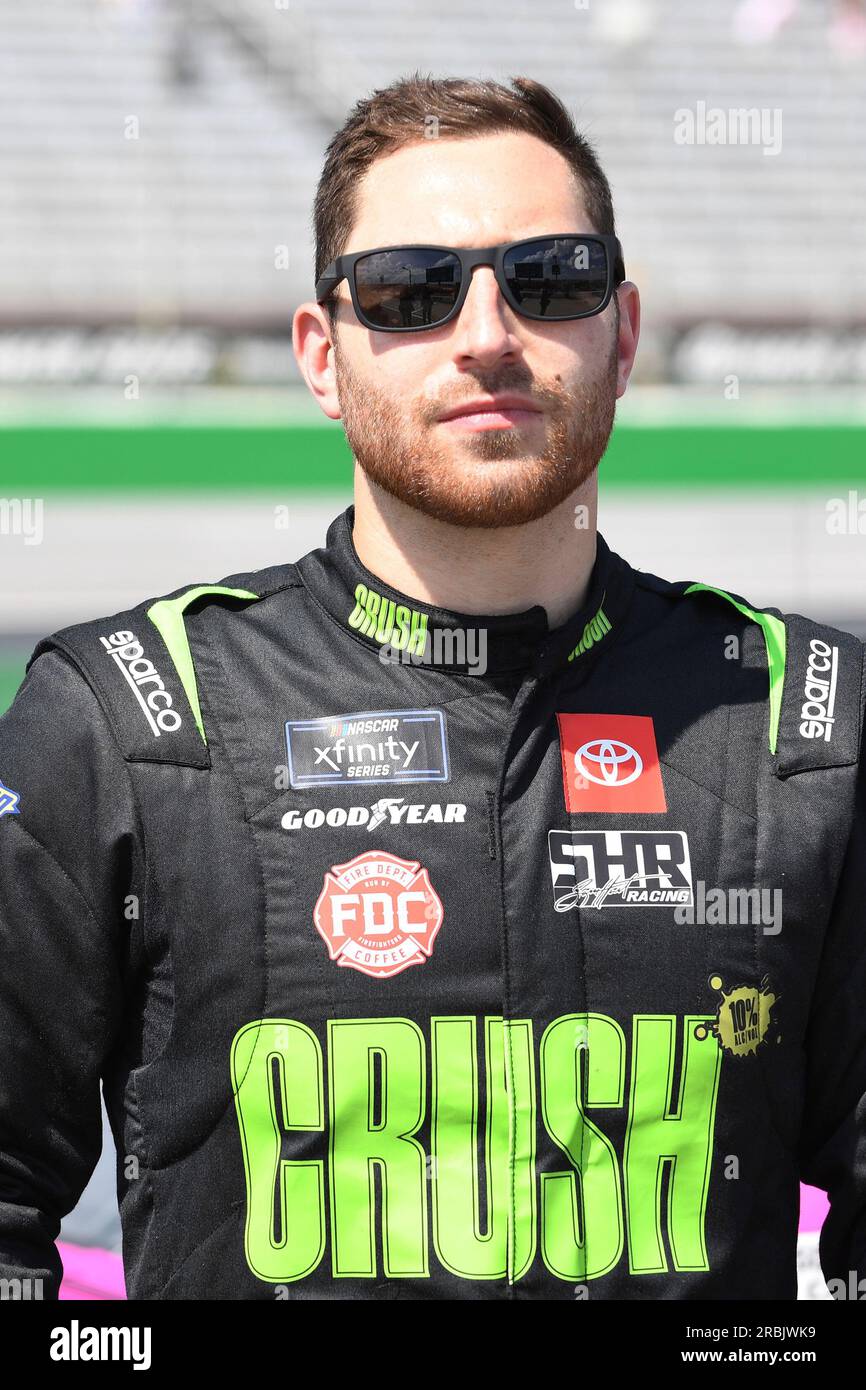 ATLANTA, GA - JULY 08: Kaz Grala (#26 Sam Hunt Racing CRUSH Strawberry ...
