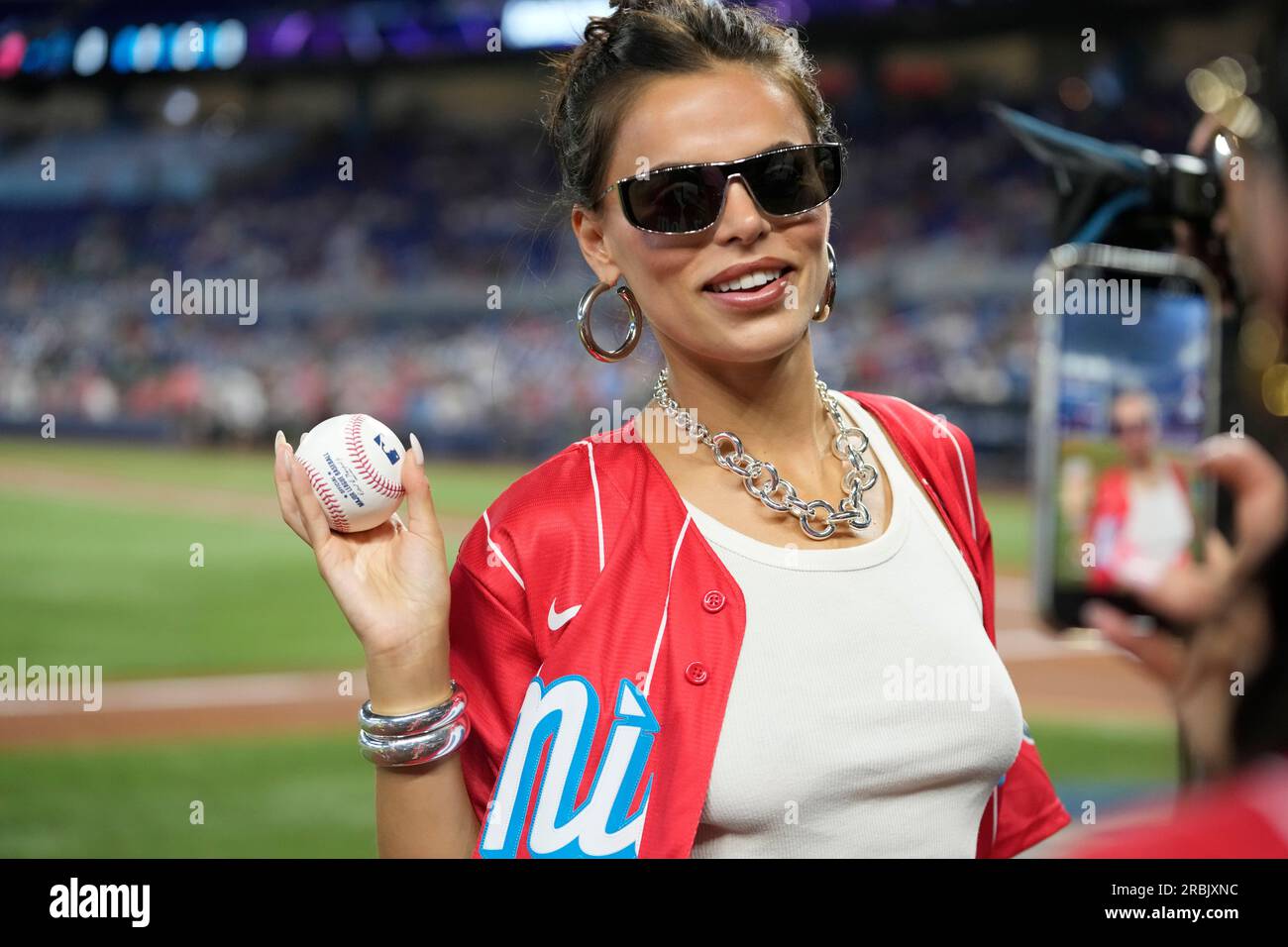 Sports Illustrated swimsuit cover model Brooks Nader poses for a photo ...