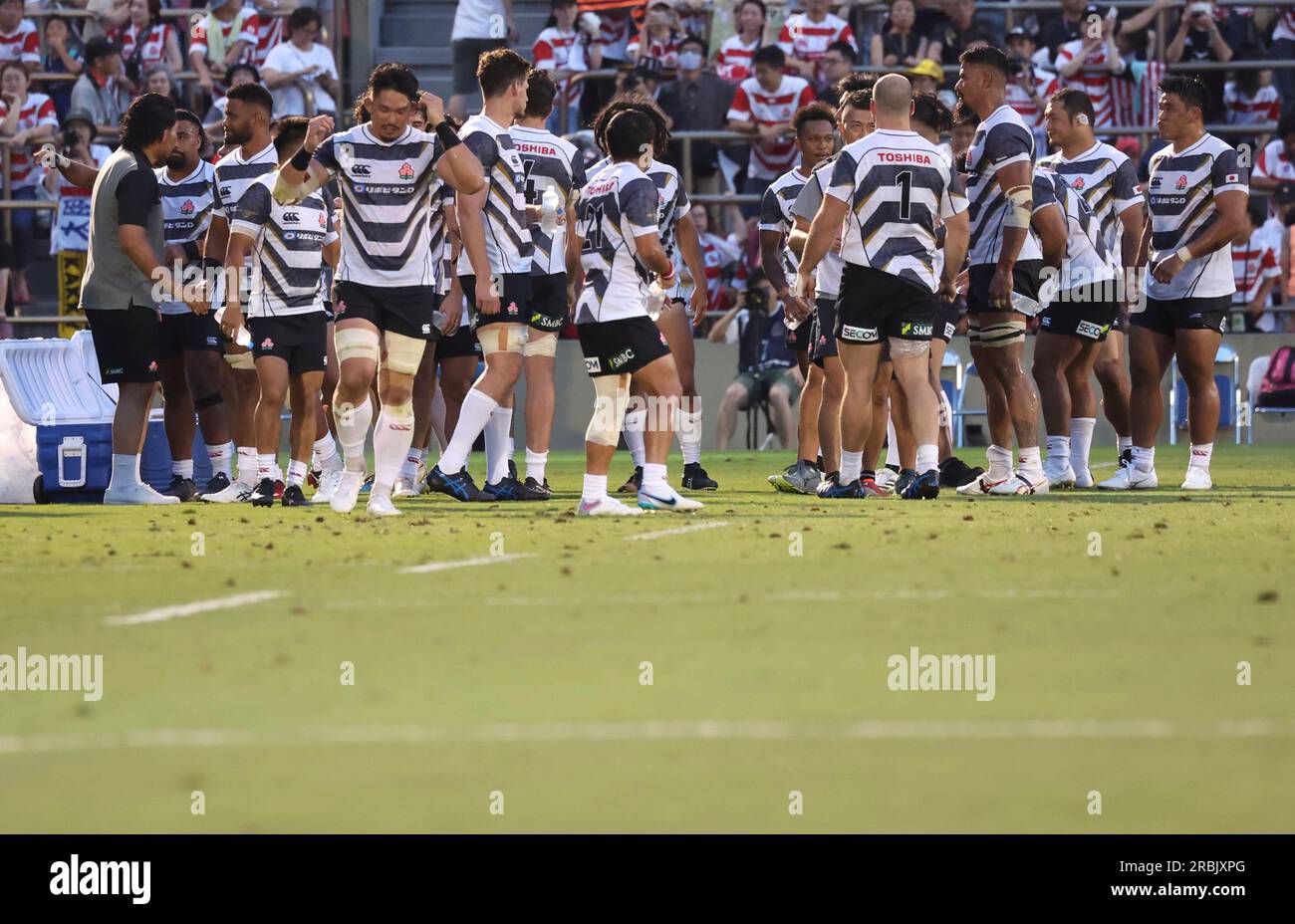 Members of Japan national rugby union team feel low after a friendly ...