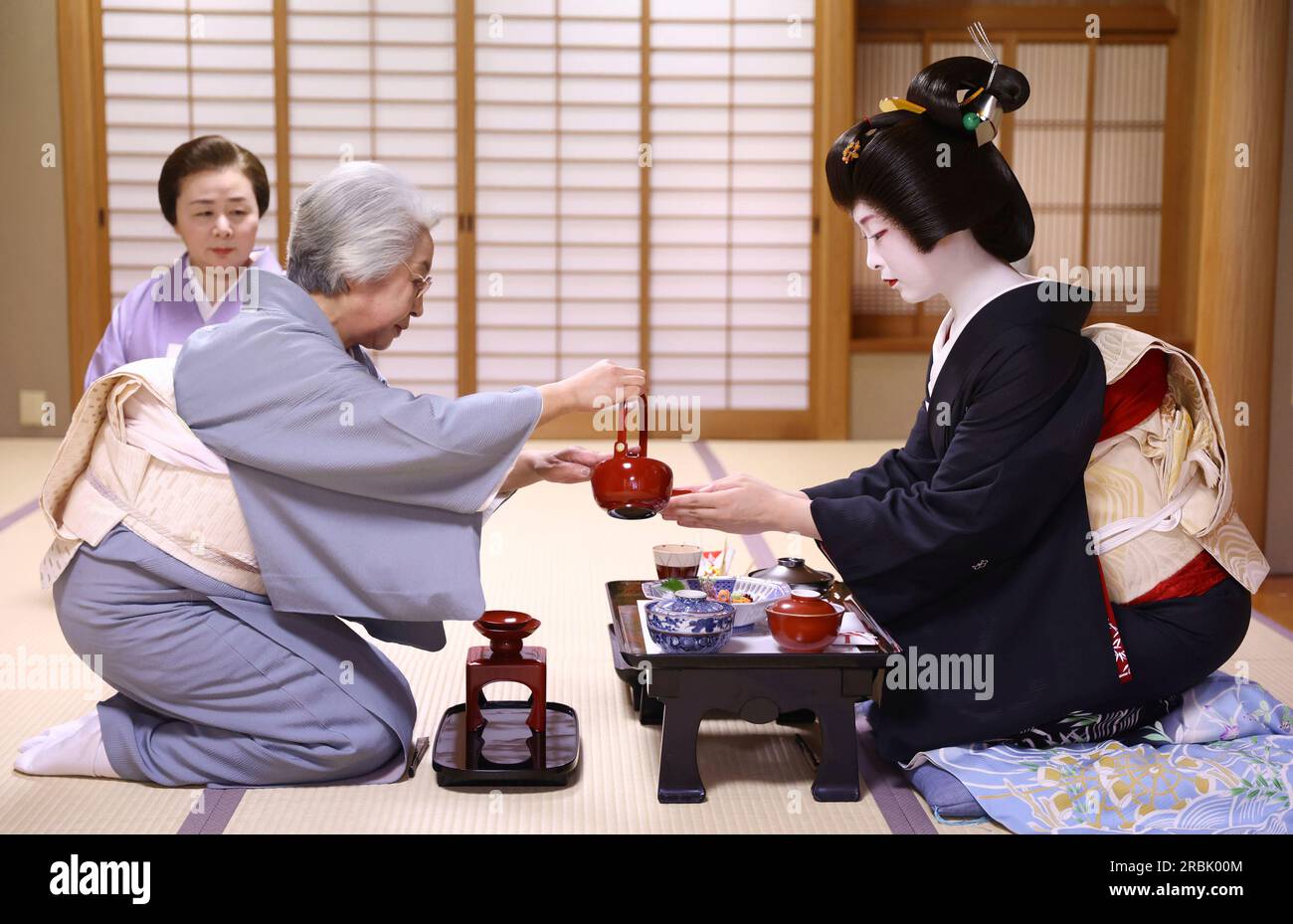 Maiko, an apprentice of Geiko, becomes Geiko, professional female ...