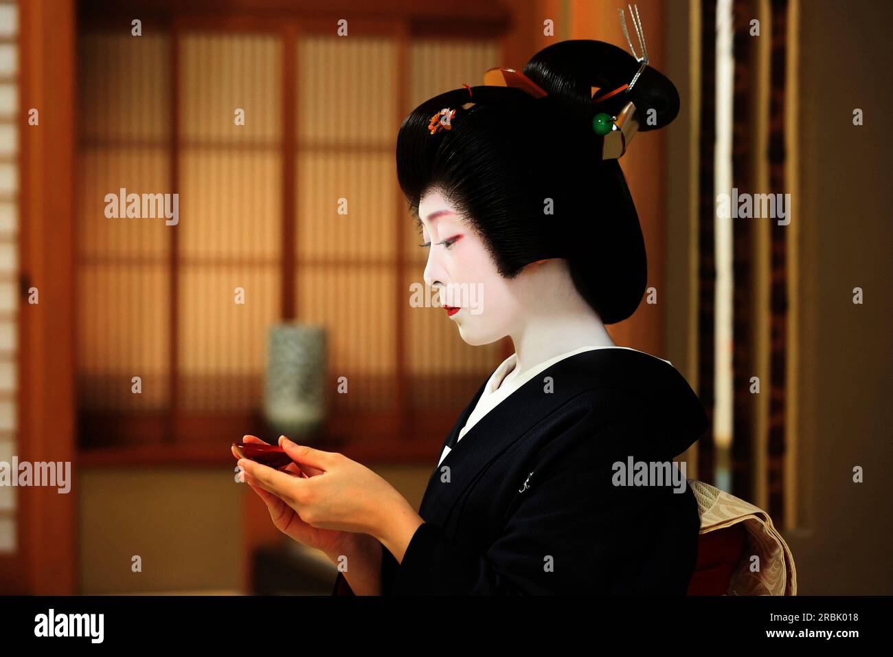 Maiko, an apprentice of Geiko, becomes Geiko, professional female ...