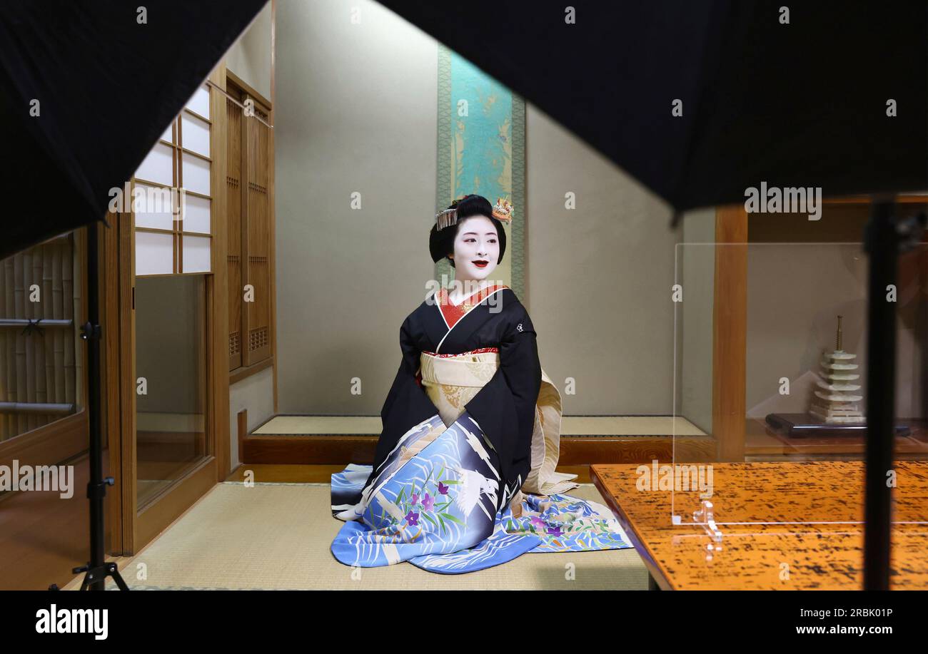 Maiko, an apprentice of Geiko, becomes Geiko, professional female ...