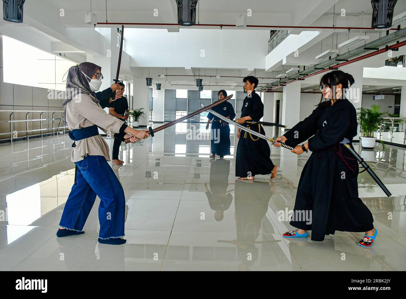 Japanese swordsmanship hi-res stock photography and images - Alamy
